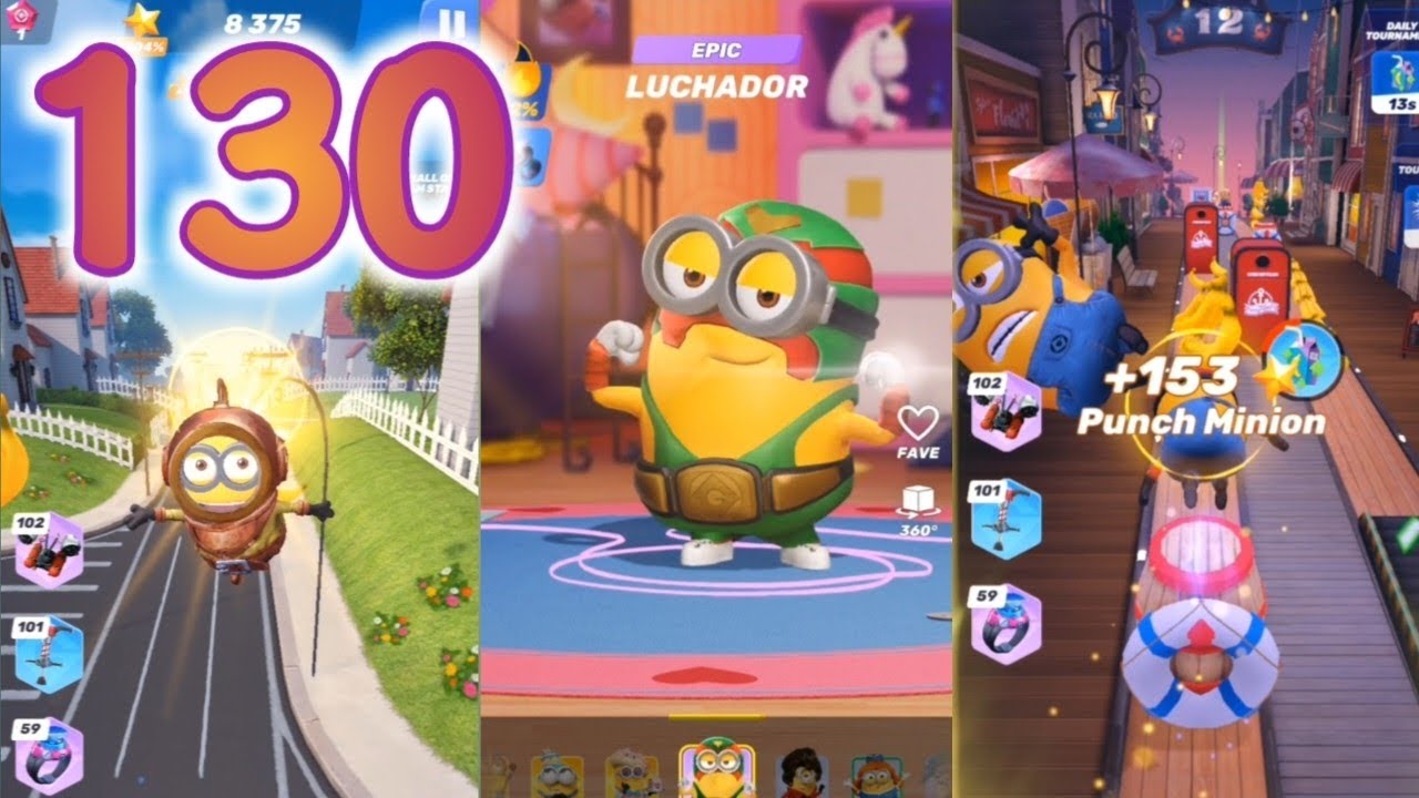 Minion Rush - Running Game : Gameplay Part 130 [Android] - YouTube