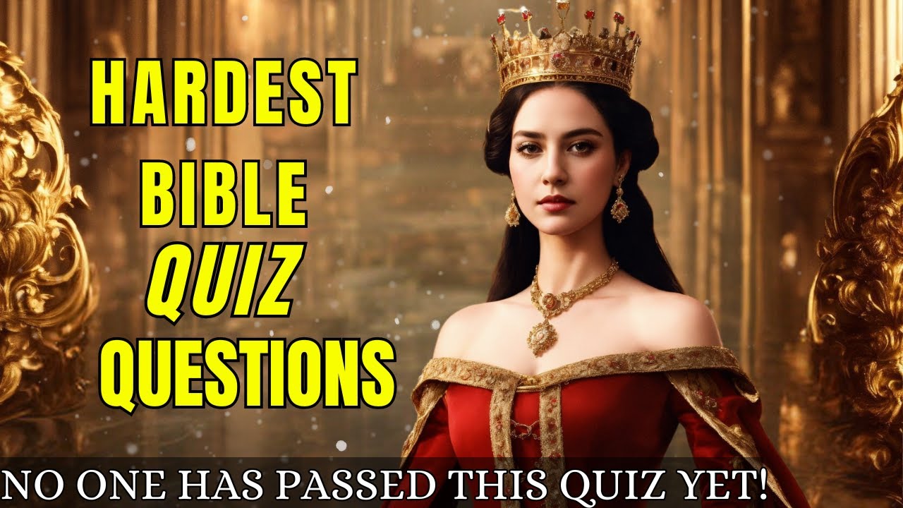 26 HARD BIBLE QUIZ QUESTIONS AND ANSWERS - Bible Quiz Episode 34 - YouTube