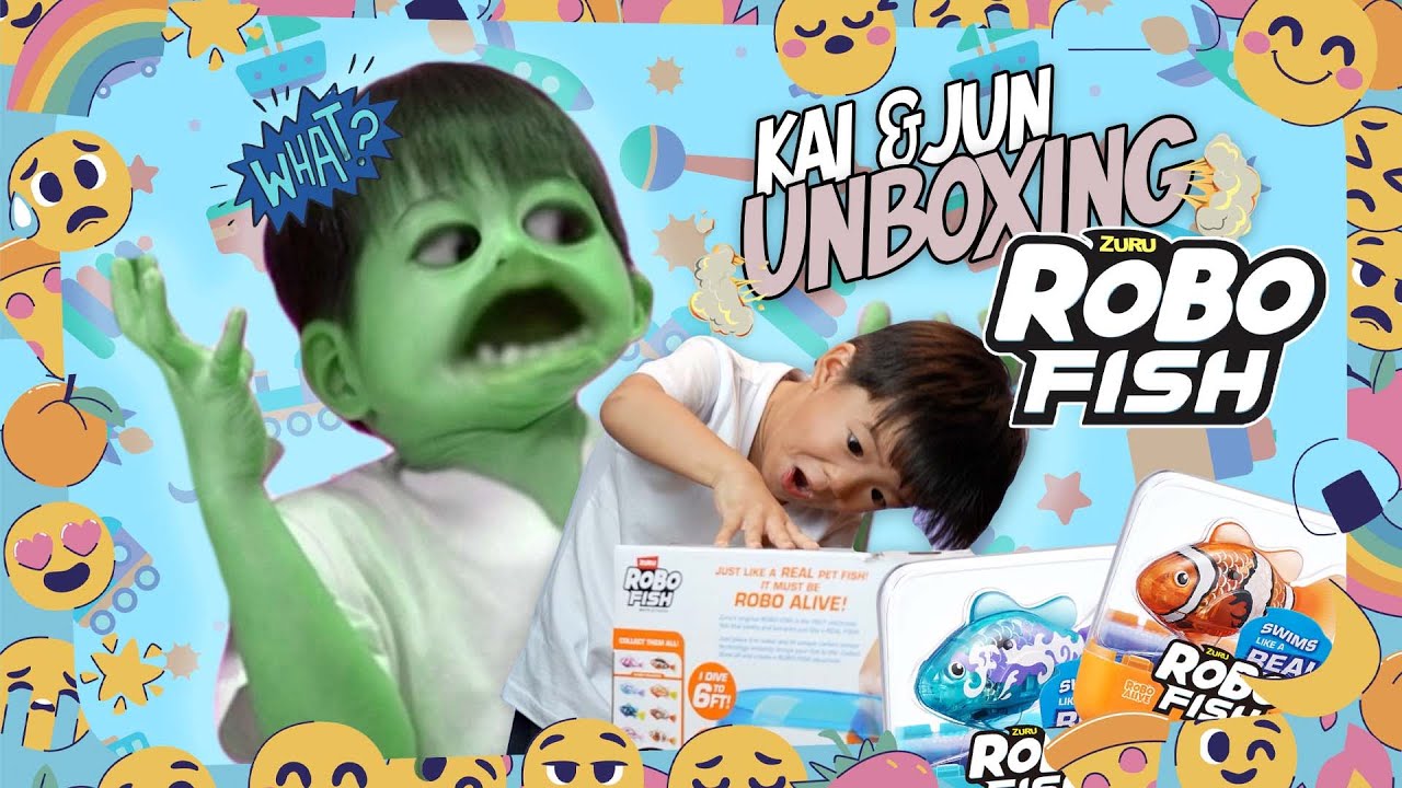 Unboxing the Amazing Zuru Robo Fish: Watch It Swim! - YouTube