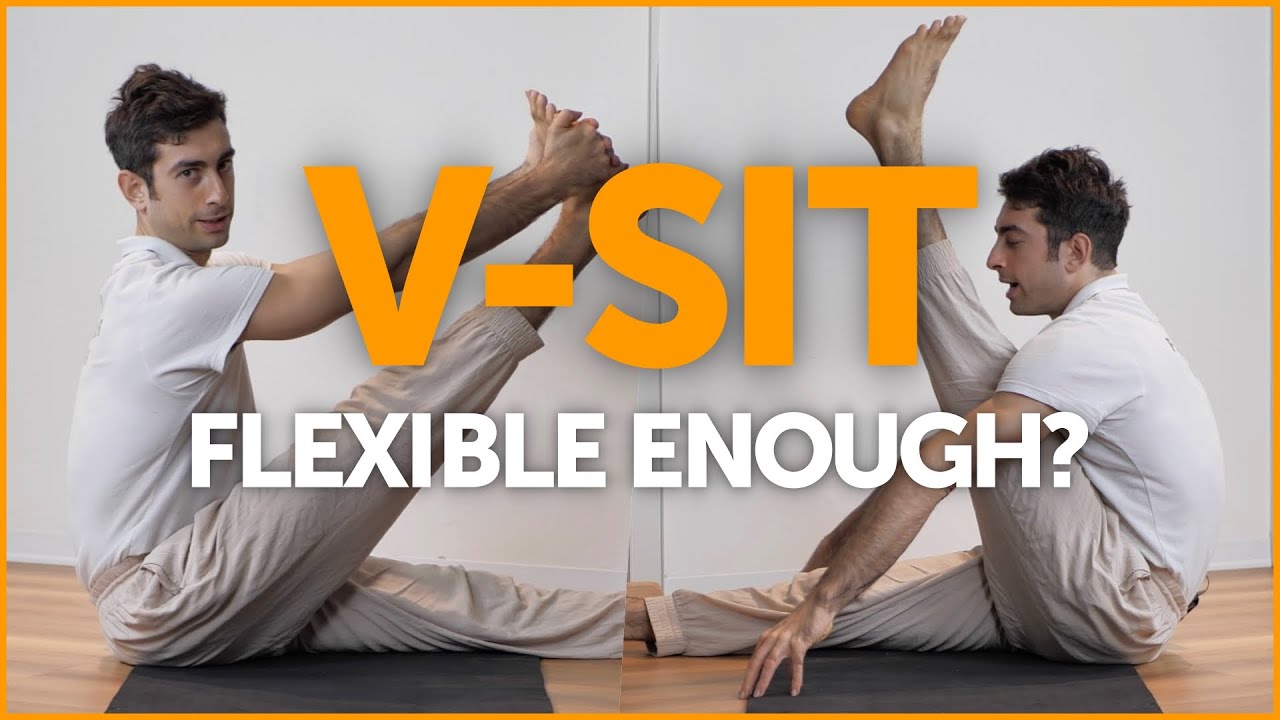 V-Sit Tutorial: Measure your Hamstrings Passive and Active Flexibility ...