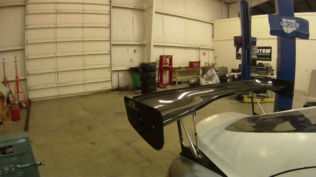Testing Active Aero Wing - YouTube