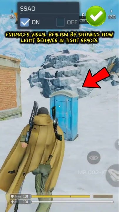SSAO Graphic Setting Explain in CODM BR💯Codmobile🤕CODM Pro Setting #shorts #codmbr #codm ...