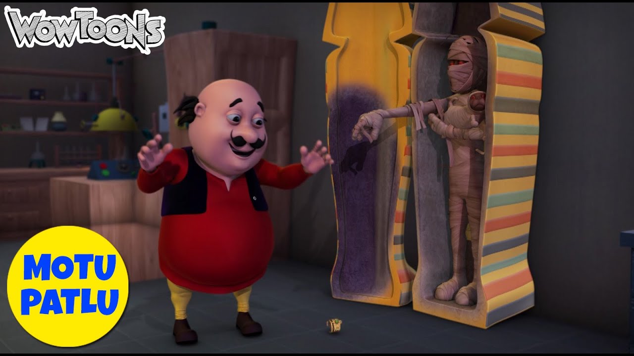 Motu Patlu English | Mummy | Season 01 Episode 72 | English Cartoon For ...