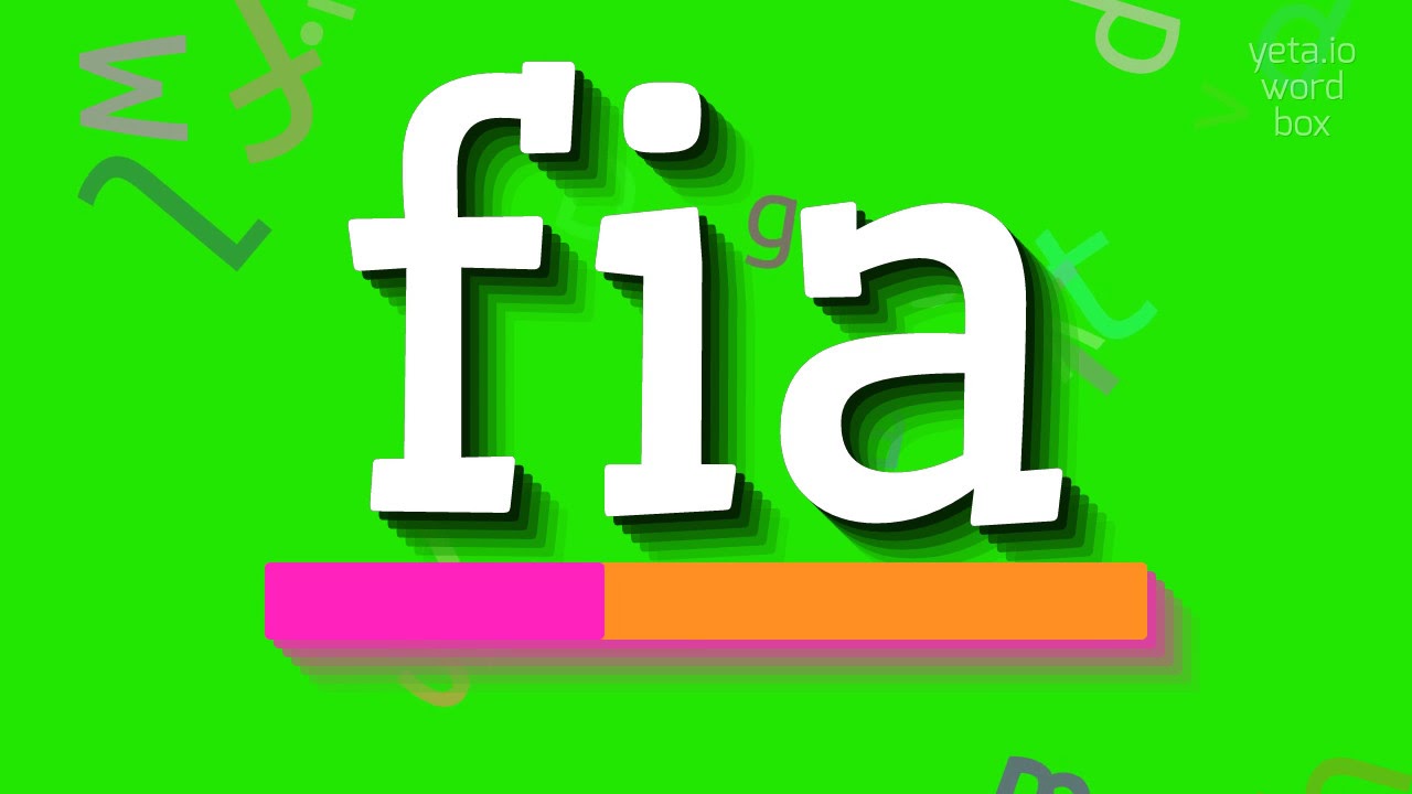 Fia - HOW TO PRONOUNCE IT? - YouTube