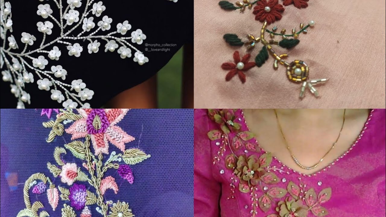 New And Latest Sewing 🧵 Handmade Beautiful Embroidered Suits Design ...