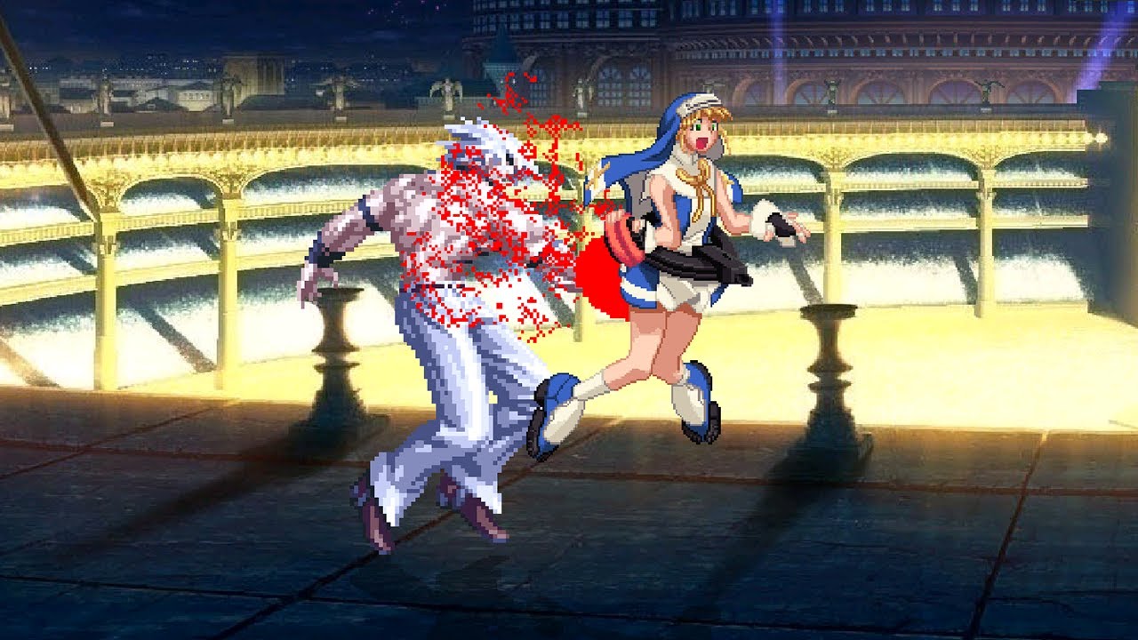 KOF MUGEN H-Mizuchi (紳士蛟) VS Bridget (布莉姬) - YouTube