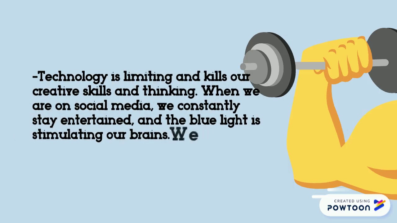 TECHNOLOGY LIMITS CREATIVITY - YouTube