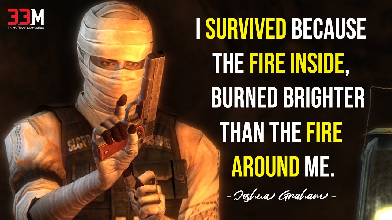 If You're Stuck In The Darkness | Joshua Graham Motivational and ...