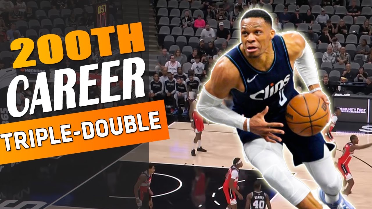 [SHOCKING] Russell Westbrook Makes NBA History | Reaching 200 Triple ...