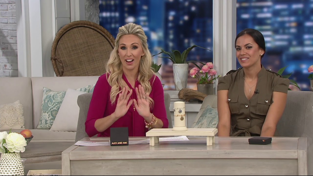 Alex and Ani Evil Eye Charm Bangle on QVC - YouTube