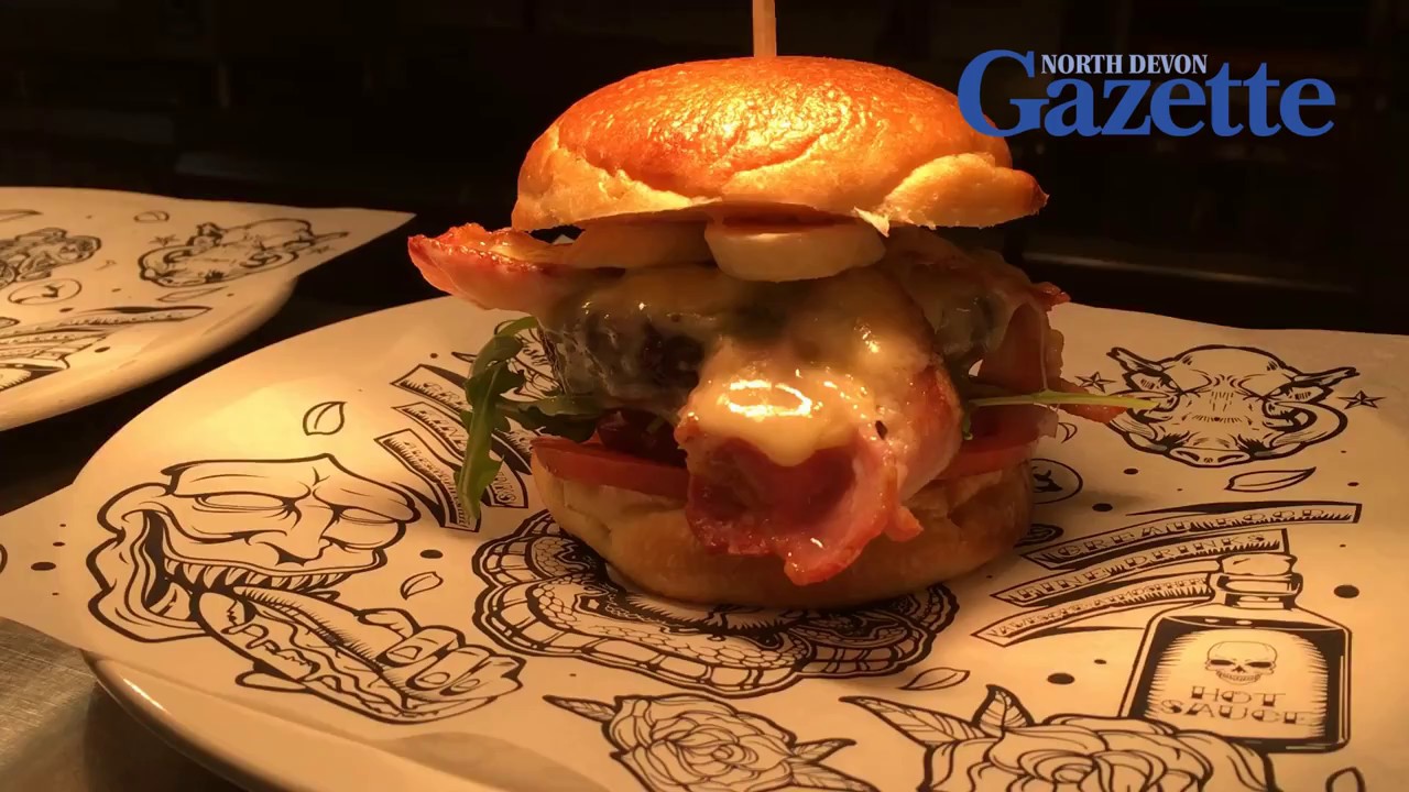 The Dead Elvis Burger at the Custom House - YouTube