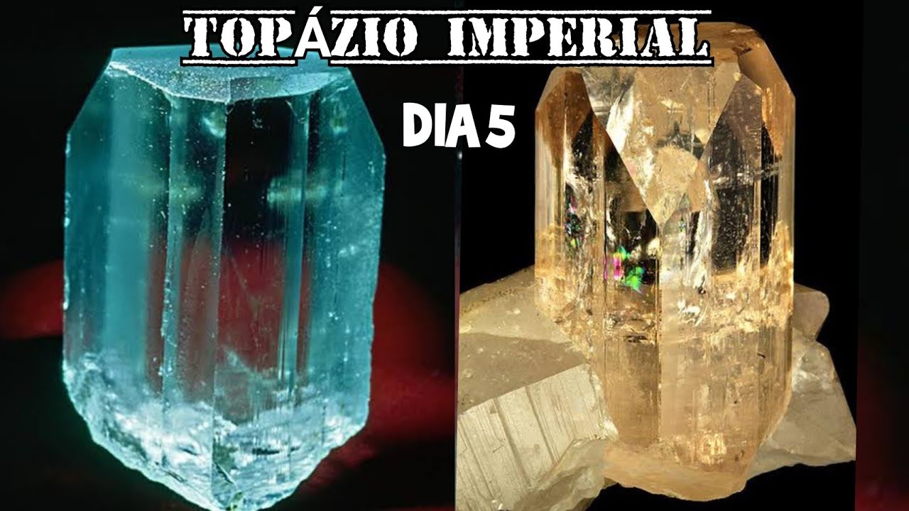 TODOS OS TOPÁZIOS | SEMANA DA GEMOLOGIA - DIA 5 - YouTube