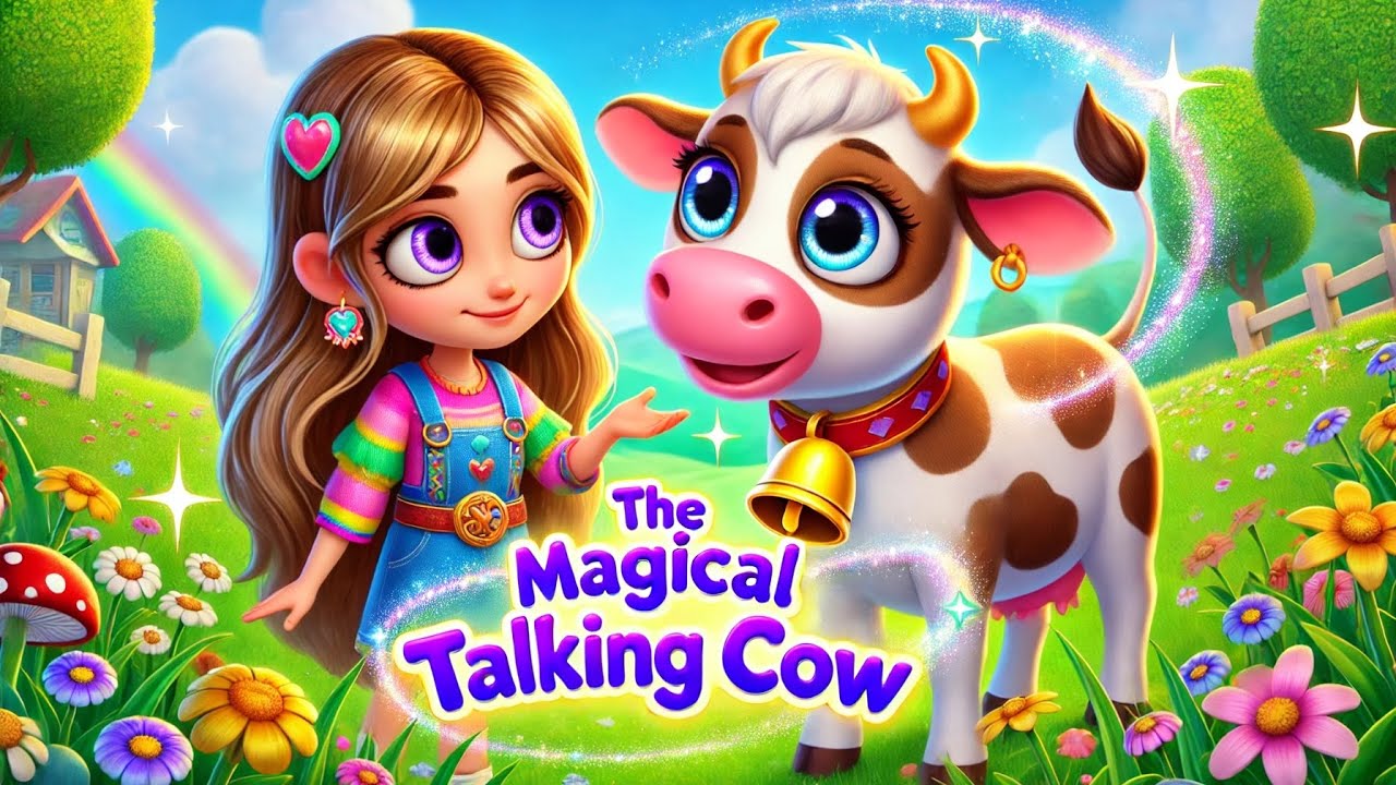 "The Magical Talking Cow 🐄 A Heartwarming Tale of Adventure ...