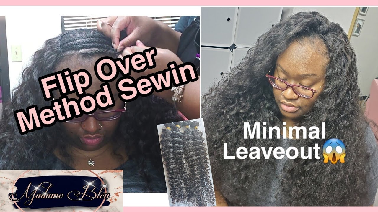 MINI TUTORIAL | FLIP OVER METHOD SEWIN| EASY & LOW MAINTENANCE 💙 - YouTube