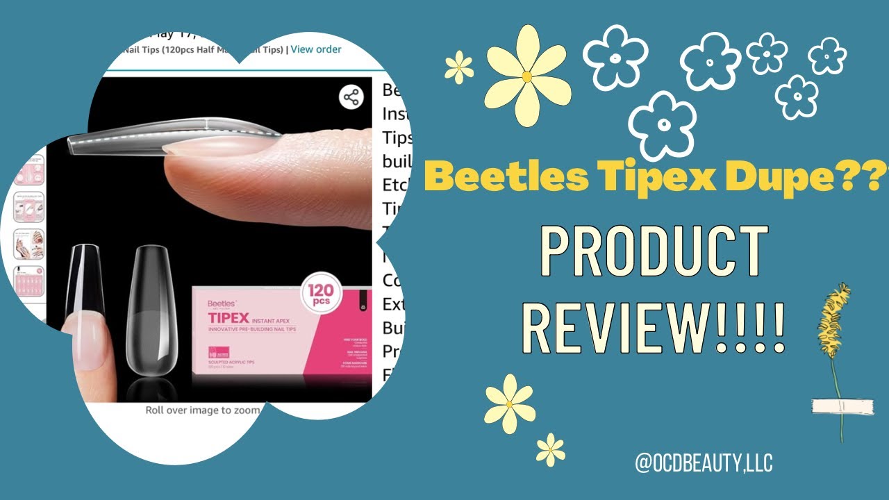 Beetles Tipex Instant Apex|Gel-X Dupe - YouTube