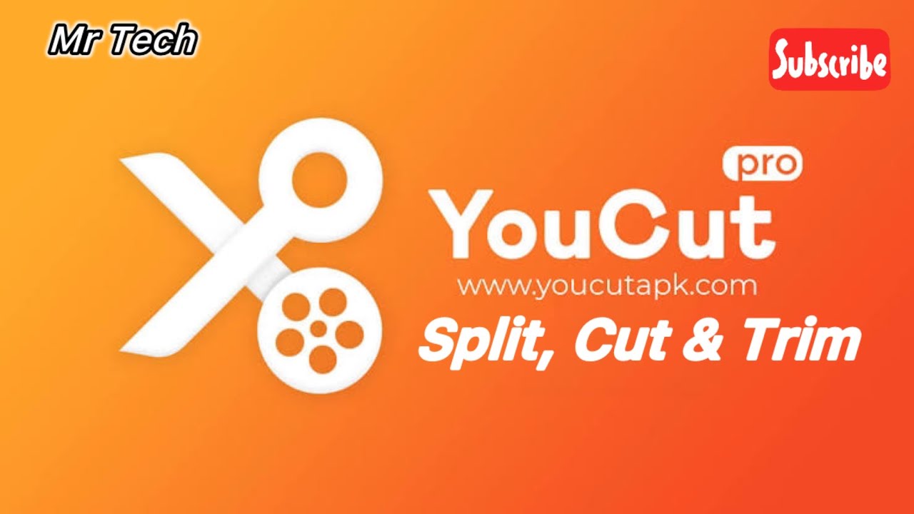 How to Split, Cut & Trim video in YouCut Application - YouTube