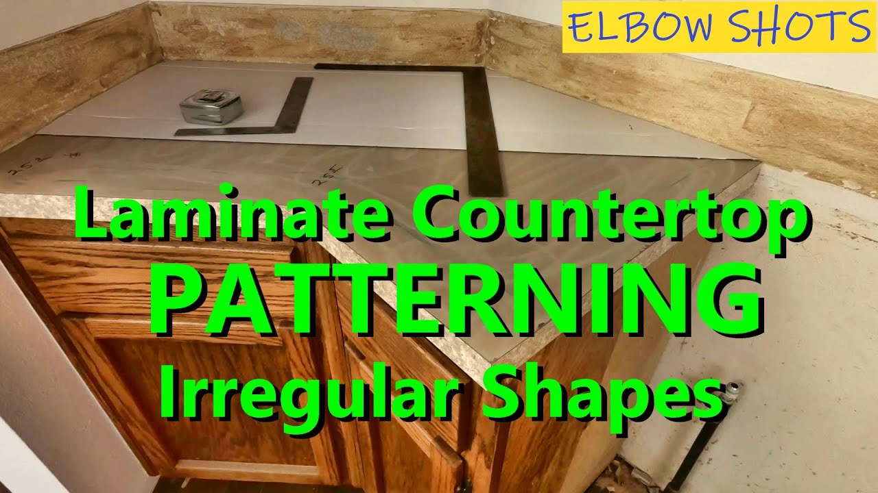 Laminate Countertop - Patterning - Irregular Shapes - YouTube