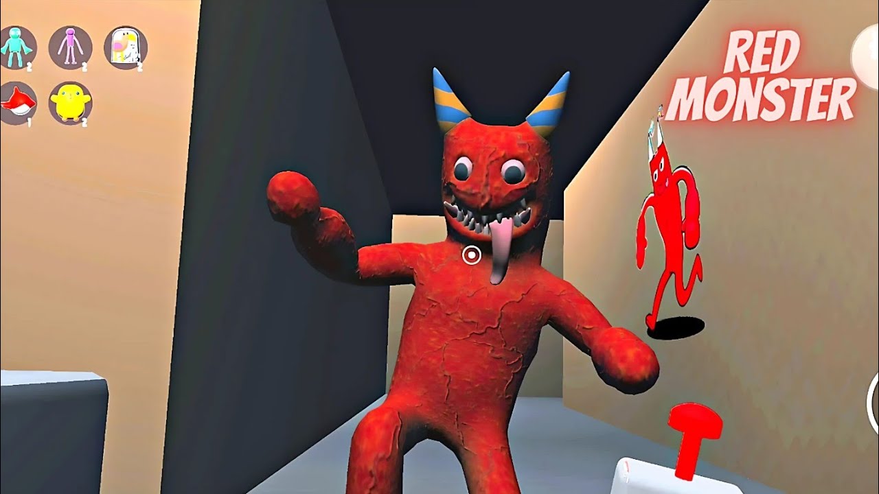 Escape From Red Monster In Survival Ban Life Challenge, Garten Of ...