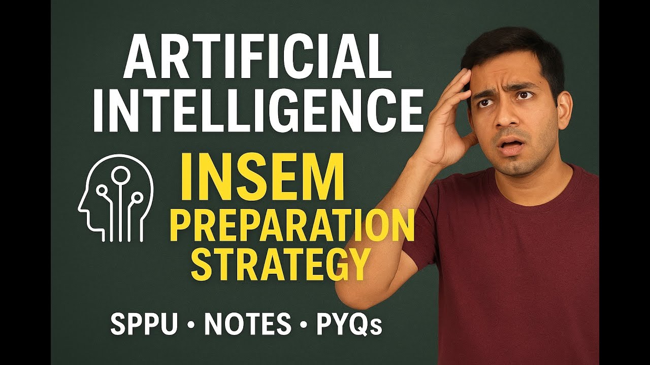 "Artificial Intelligence | Insem Preparation Strategy | Unit 1| Unit 2 ...