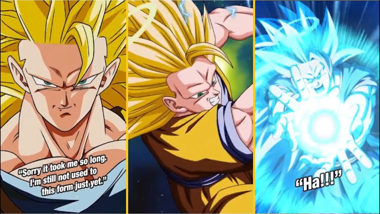 *NEW* DOKKANFEST AGL ANGEL SUPER SAIYAN 3 GOKU INTRO & SUPER ATTACK ...