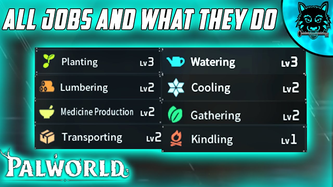 The FULL GUIDE to WORK SUITABILITY in Palworld - YouTube