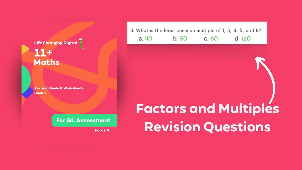 factors and multiples revision questions - YouTube
