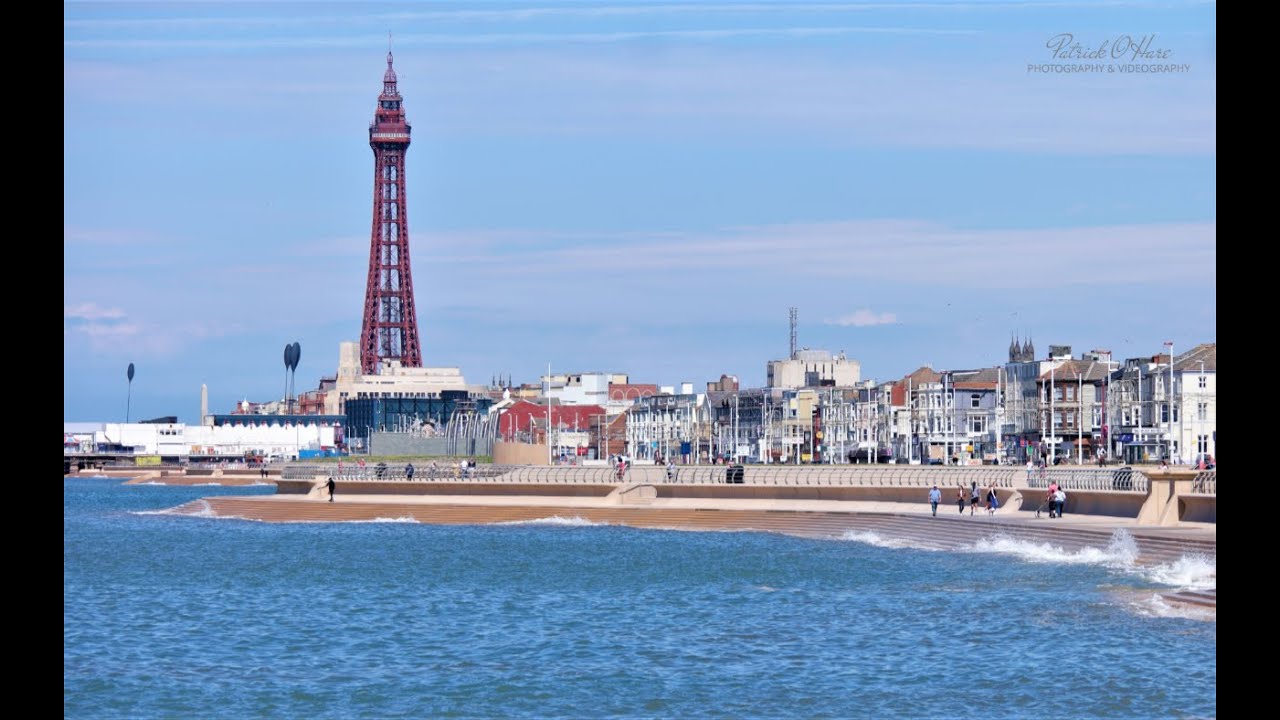 Drive along Blackpool Prom in 360 4K 16th May 2020 - YouTube