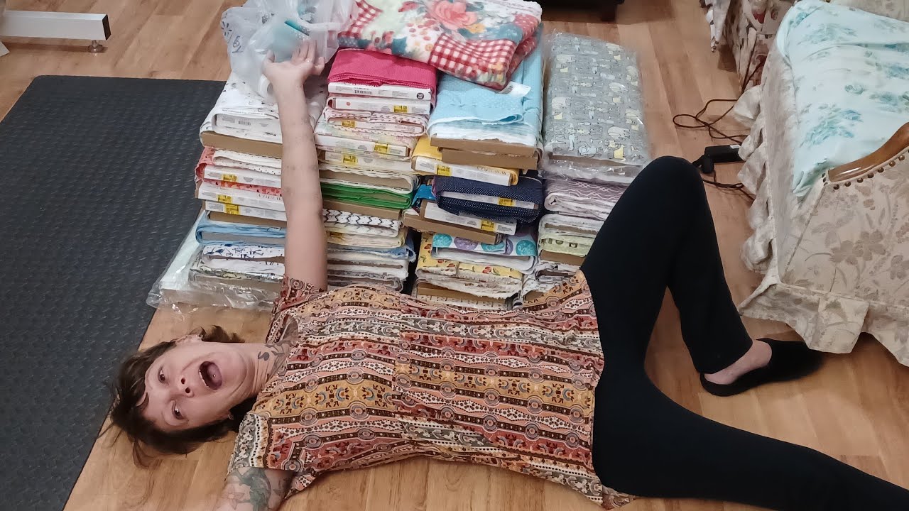 Big Fabric Haul 6/30/21 Lets See What I Got 😊 - YouTube