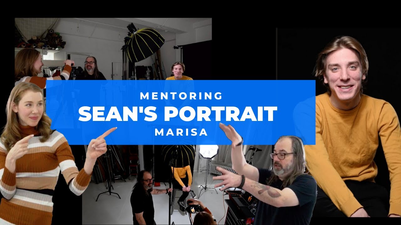 Mentoring Marisa Comedian portrait Sean Millea - YouTube