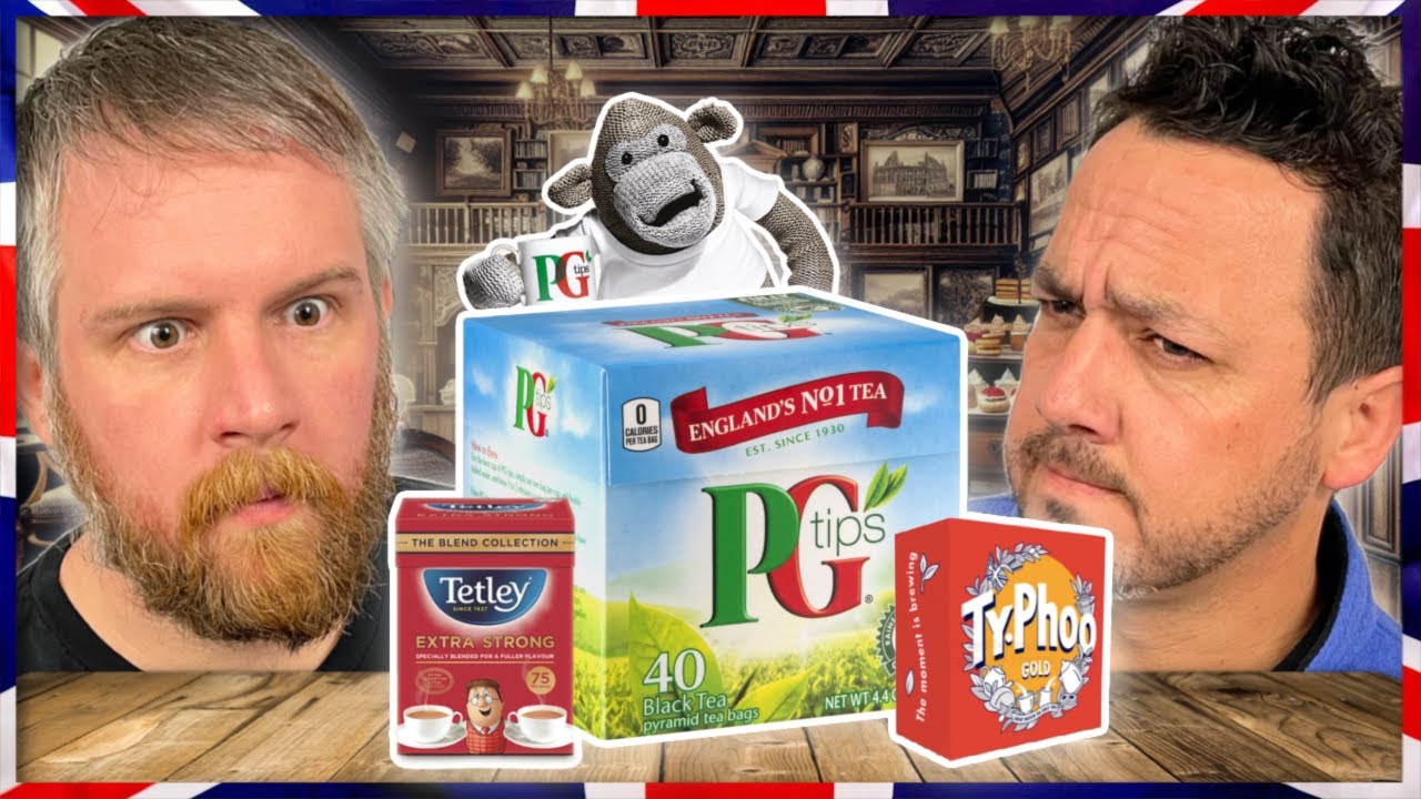 Americans Try BRITISH Teas First Time Ever! PG Tips, Tetley - YouTube