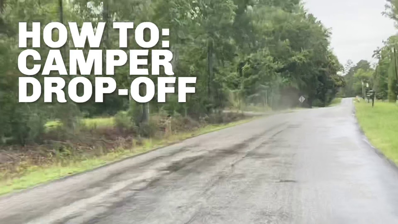 HOW TO: Camper Drop-off - YouTube