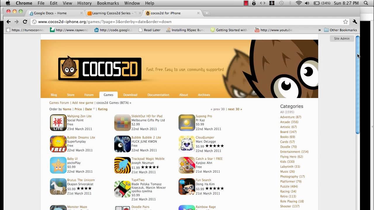Learning Cocos2d Part 1 (Cocos2d Introduction) - YouTube