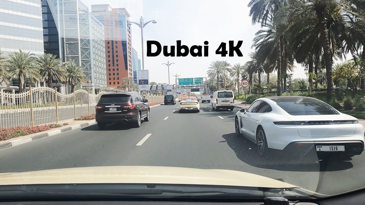 Dubai 4K - Driving in Rush Hour - UAE - YouTube