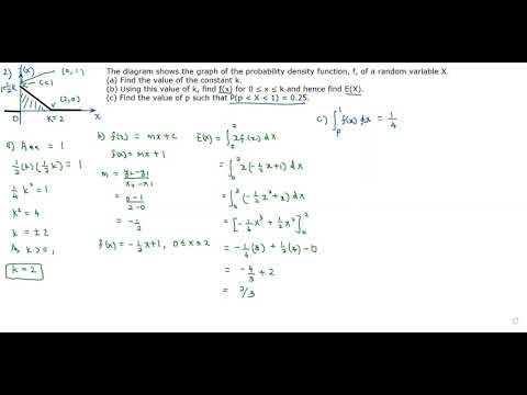 9709/62: Q2, A Level Mathematics Paper 6, Probability & Statistics 2 ...