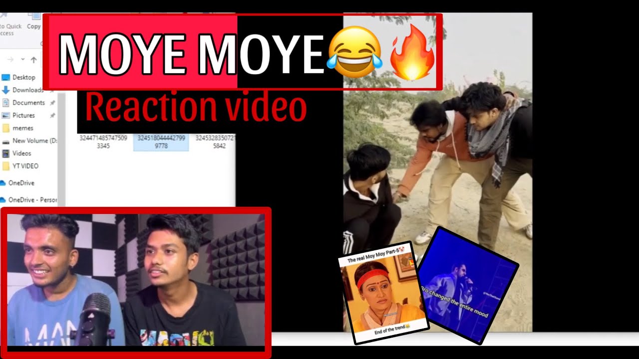 Reacting Memes on Moye Moye |Trending Reels 😂🔥 | masti with arman - YouTube