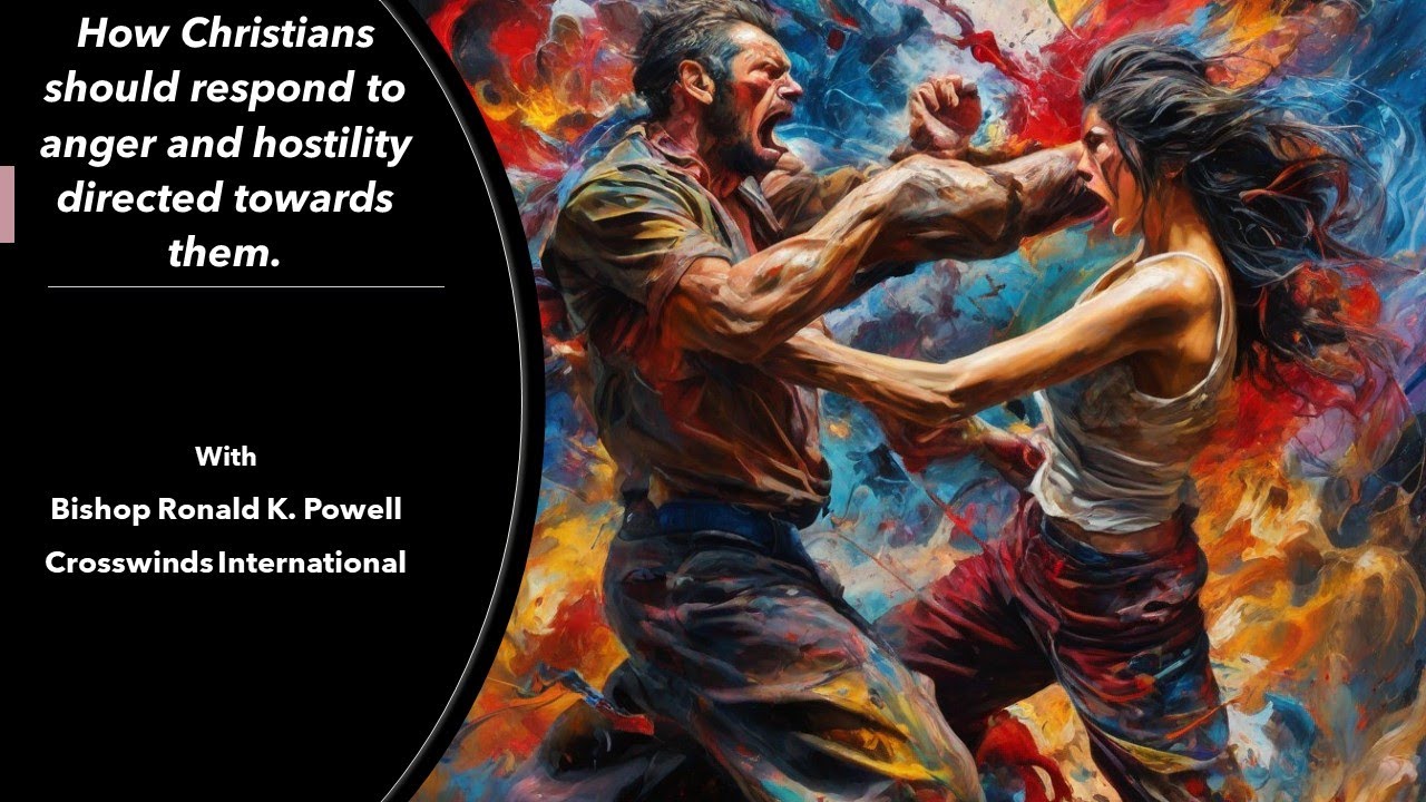 Christians response to anger & hostility - YouTube