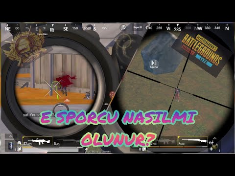E SPORCU NASIL MI OLUNUR? | PUBG MOBILE LITE