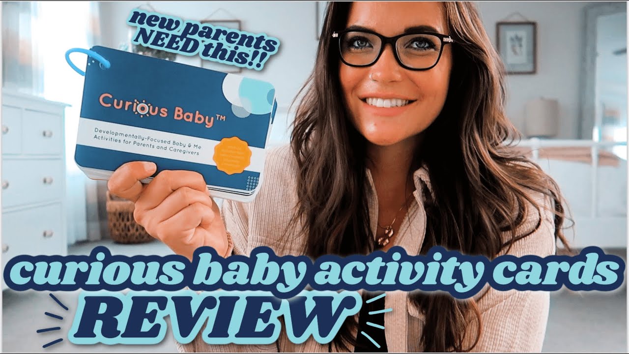 Curious Baby Activity Cards Review || EVERY NEW PARENT NEEDS THIS! Baby ...