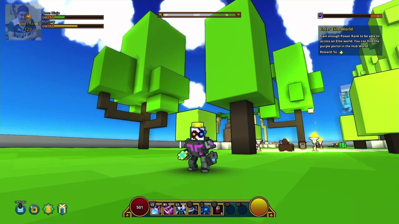 Trove - Neon Ninja Skills - YouTube
