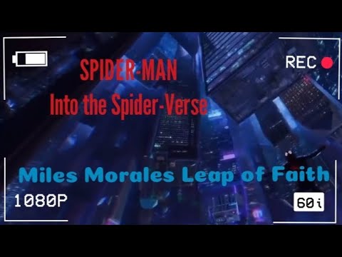 Miles Morales Leap of Faith | Spider-Man Into the Spider-Verse | HD ...