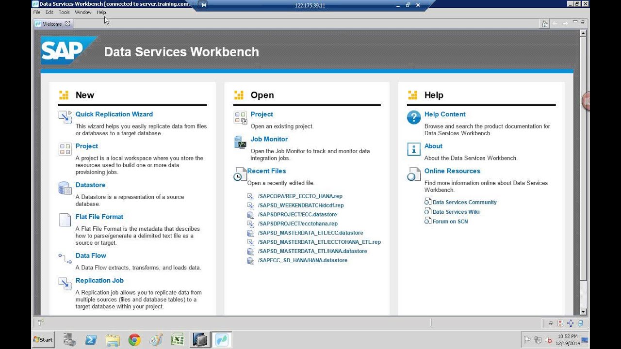 SAP HANA Online Demo Recording - YouTube