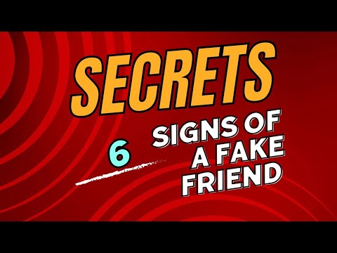 6 signs of a fake friend/avoid from fake friends/unbeatable mindset/# ...