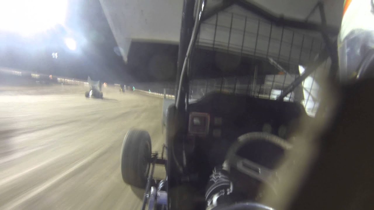 Mack DeMan First Crate Sprint Car Feature - May 15, 2015 - YouTube