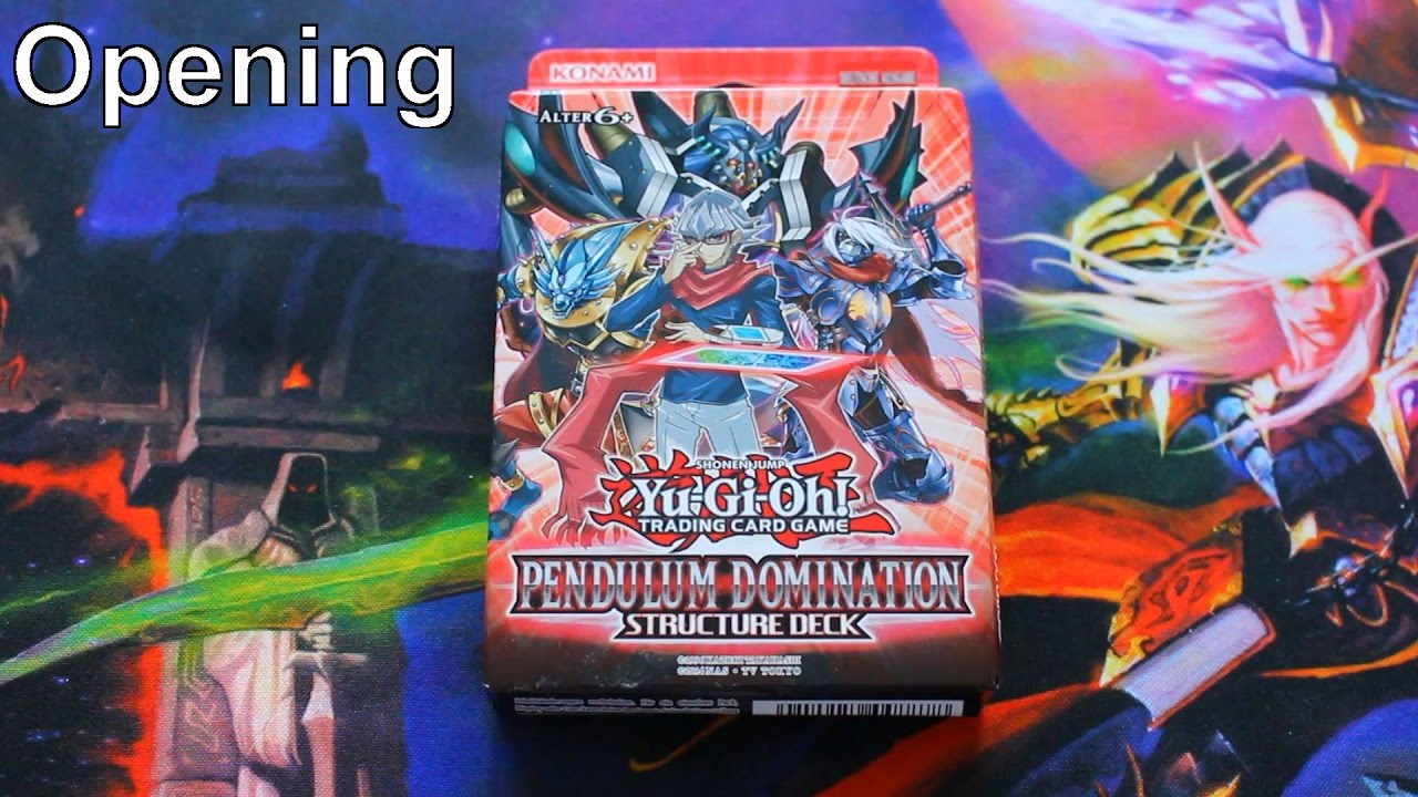 Opening | Pendulum Domination Structure Deck | Yu-Gi-Oh! | German - YouTube