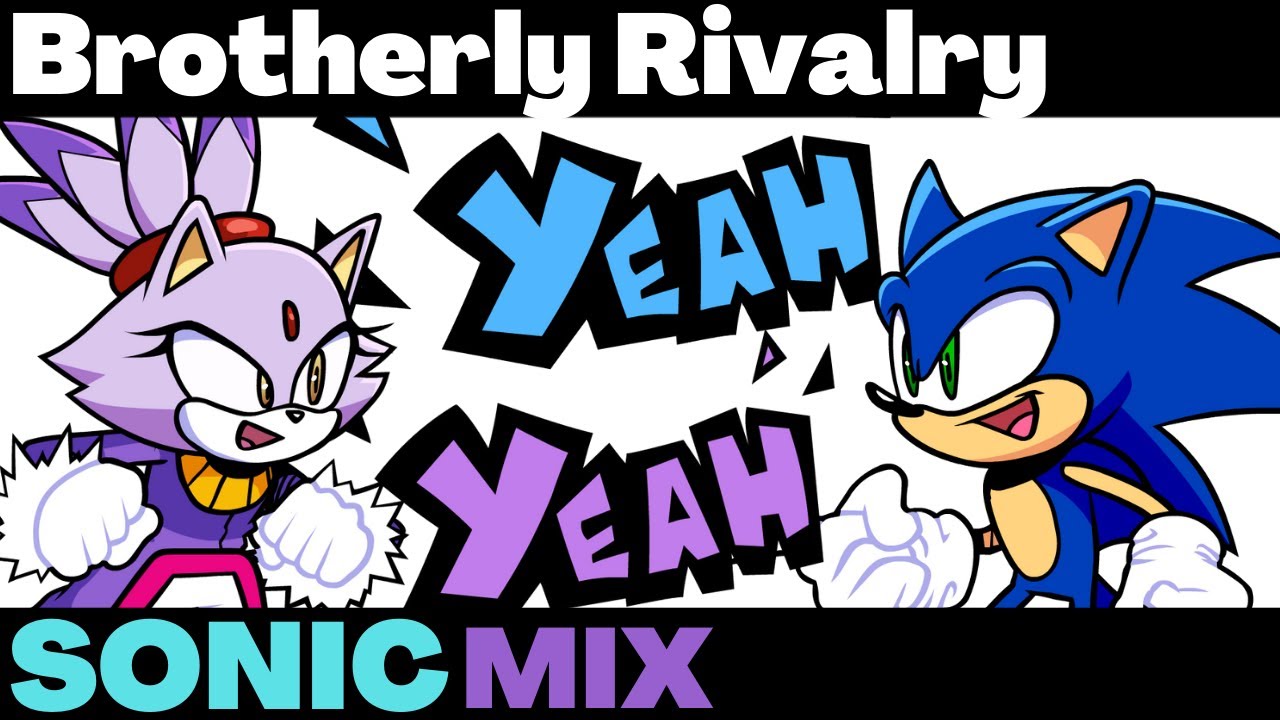 RUSH - BROTHERLY RIVALRY (SONIC MIX) (Friday Night Funkin' Mods) - YouTube