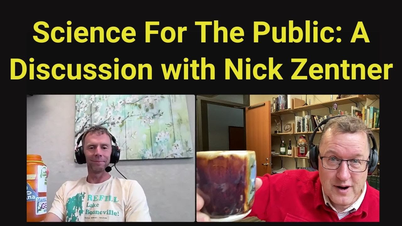 Mar 3 Livestream Discussion with Nick Zentner: Science and the Public ...