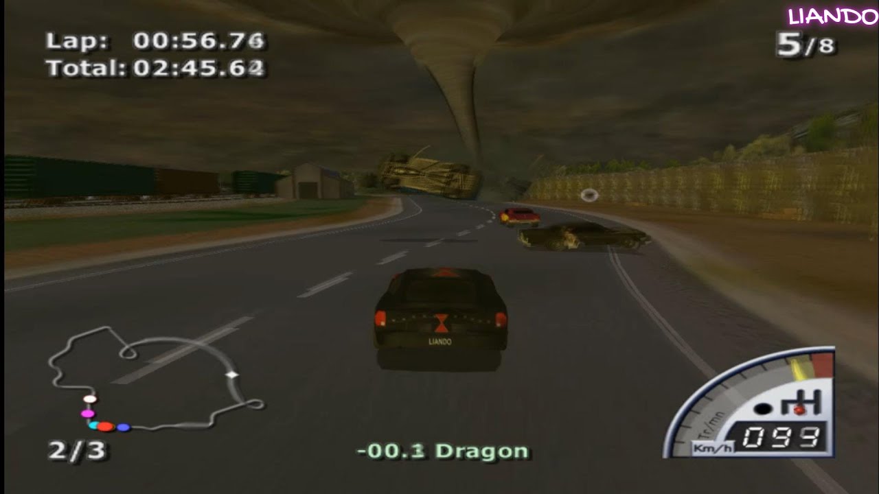 NASCAR RUMBLE RACING (PS2) - YouTube