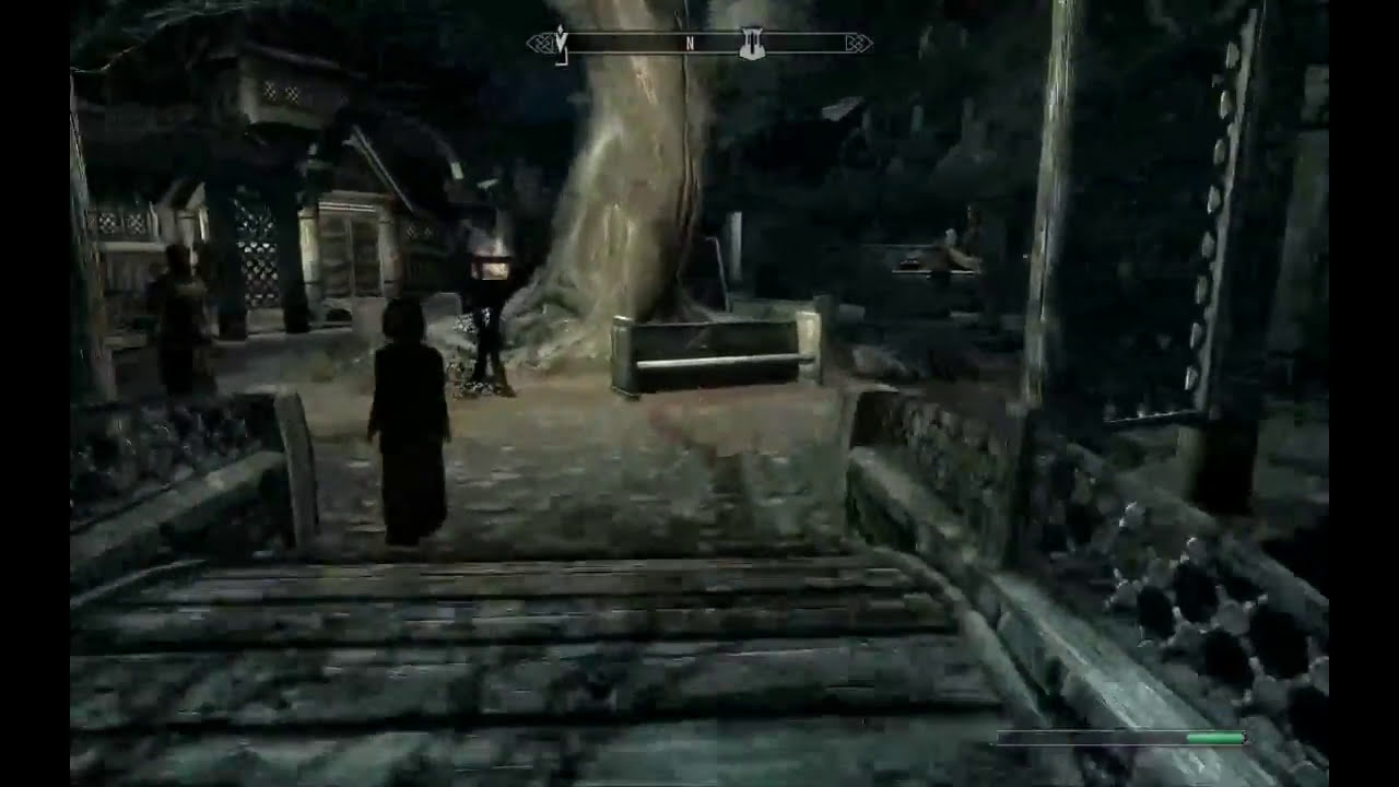 In the land of Skyrim, finding Nettlebane - YouTube