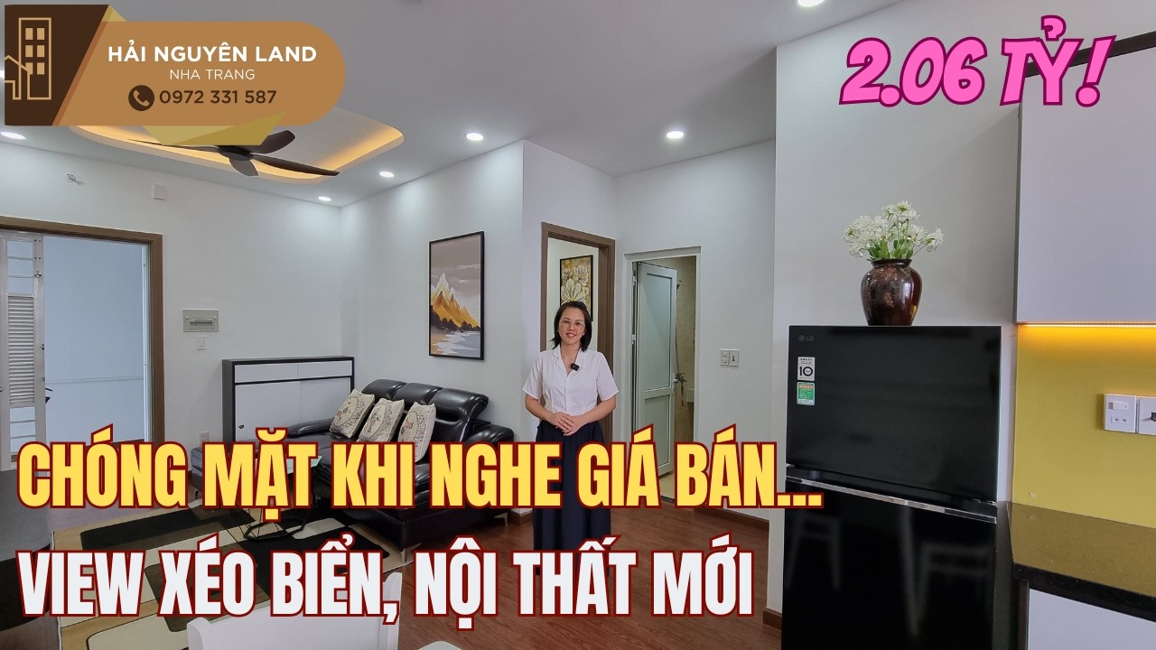 Chủ ngộp quá bán lỗ căn view xéo biển 58.8m2, nội thất đẹp Mường Thanh ...