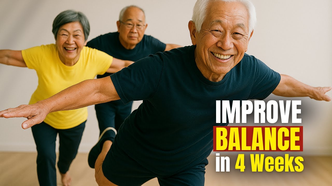 Do This Japanese Balance Routine to Reduce Falls After 60 - YouTube